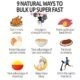 How to bulk up super fast naturally: 9 easy ways! - LIVEFITNOW